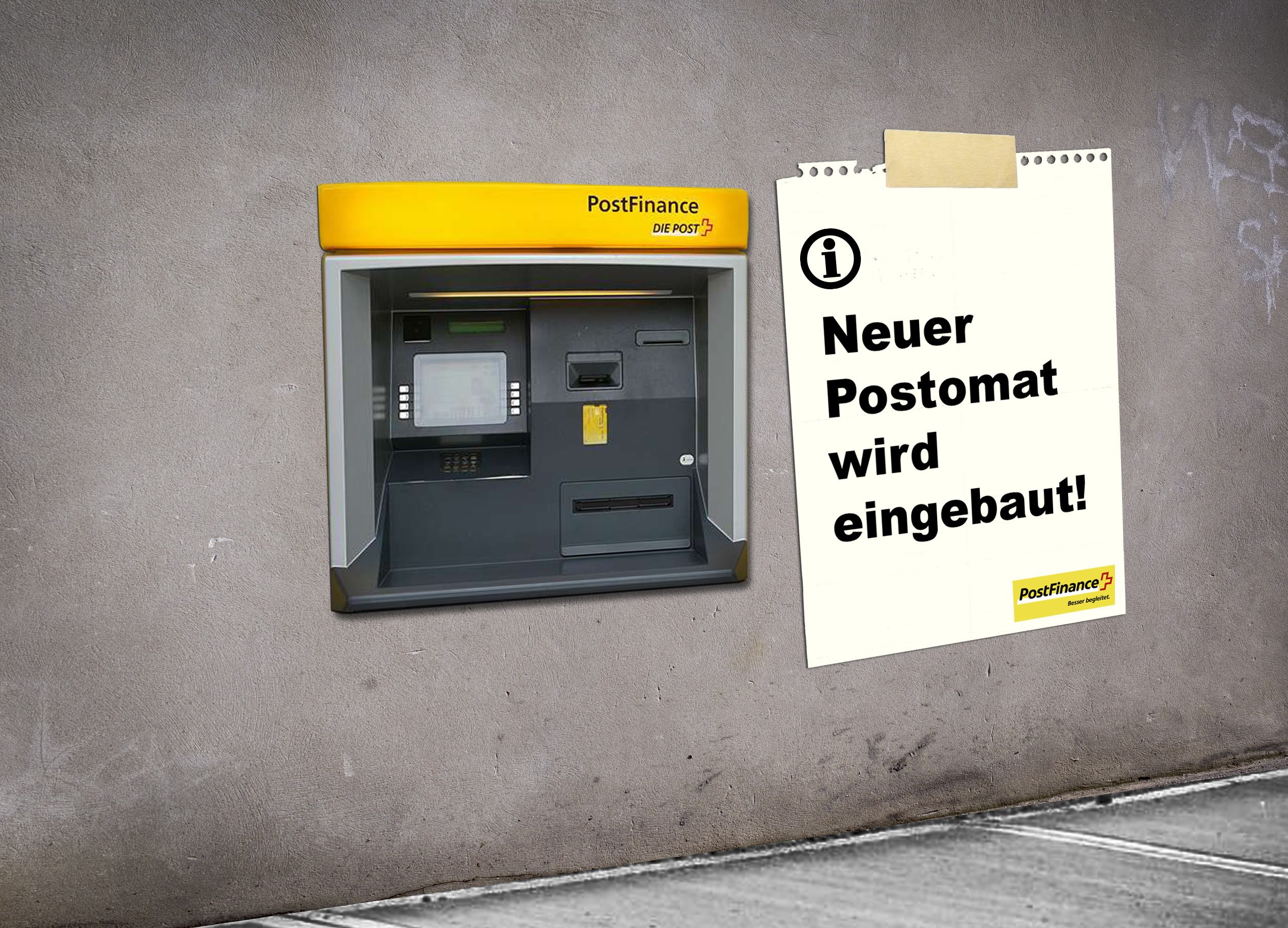Endlich wieder ein Postomat im St. Johann | TagesWoche